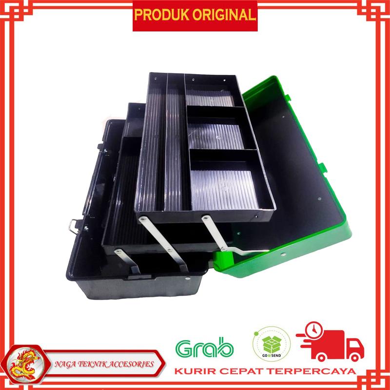 Tekiro Tool Box 3 Susun Plastik ukuran 426x235x180mm (ST-TB2046) - Shop ...