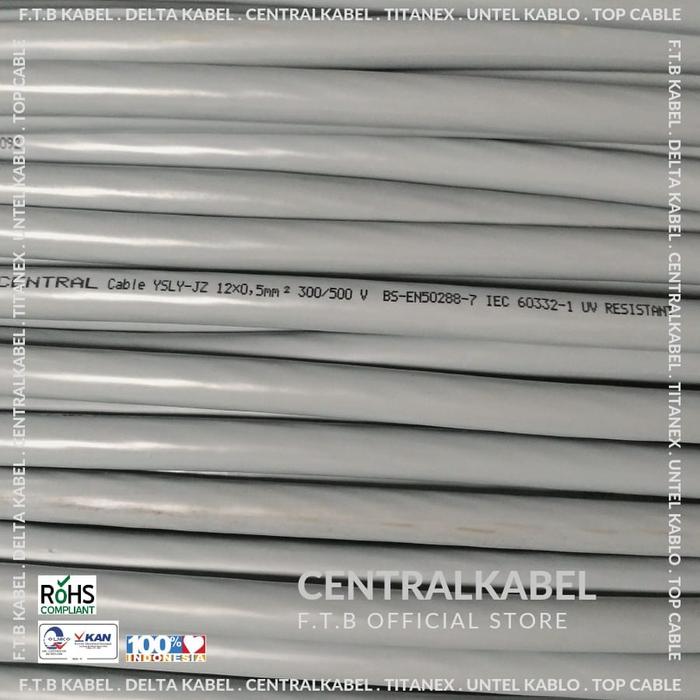 Jual CENTRAL KABEL YSLY-JZ 12x0.5 Sqmm 500V Meter ( Kabel Kontrol YSLY ...