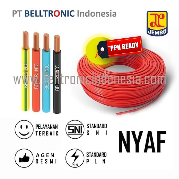 Jual Kabel Serabut NYAF / AF 1x1.5 1x1,5 1,5mm 1.5mm @100meter JEMBO ...