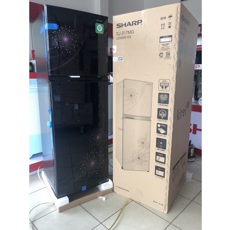 Jual Kulkas 2 pintu SHARP SJ- 317 MG- DP/DB Dandelion Series - Kota ...