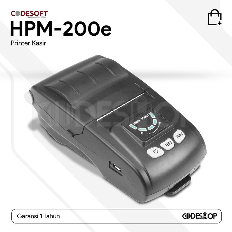 Printer Bluetooth Android Codesoft HPM200e | HPM 200e | HP-M200e | 200 ...
