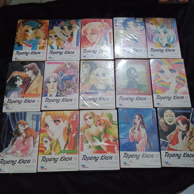 komik manga topeng kaca deluxe suzue miuchi - Shop | Tokopedia