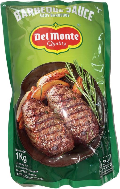 DEL MONTE Saus Barbeque (BBQ) Delmonte 1kg - Shop | Tokopedia