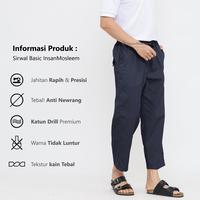 Promo Celana Sirwal Cingkrang Laa Isbal Pria Dewasa Katun tebal Formal ...