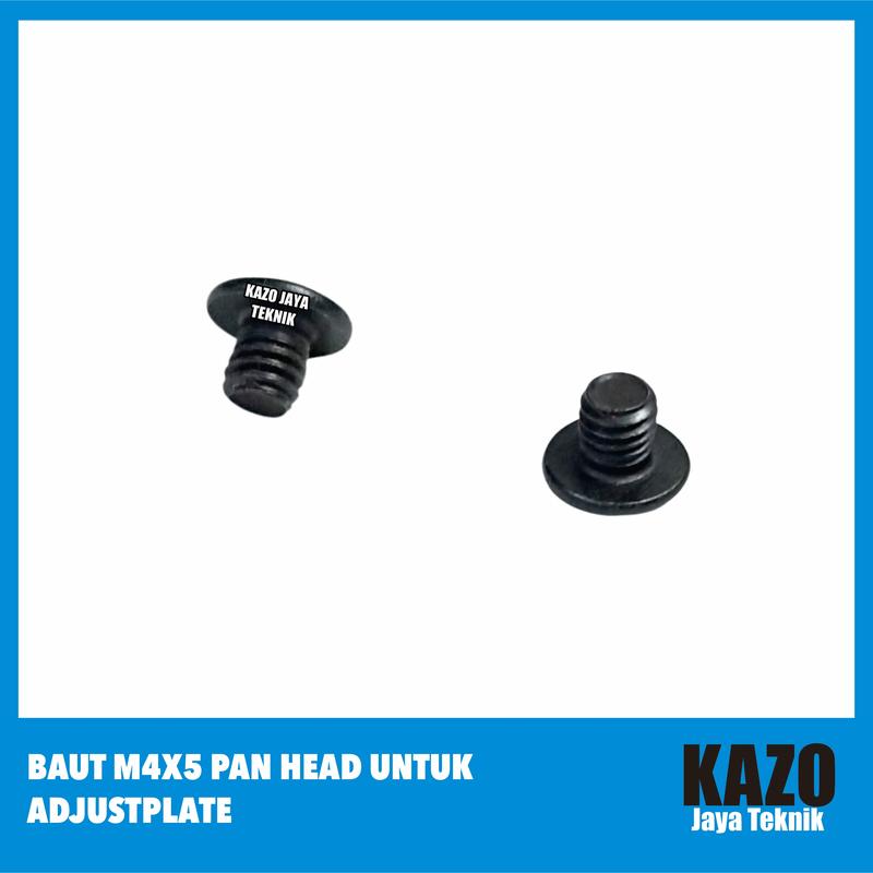 Baut M4X5 PAN Head Untuk Adjustplate / Baut Sparepart Planer - Shop ...