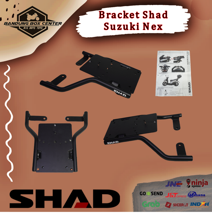 Jual Bracket Box Shad Suzuki Nex atau Breket Shad Original Suzuki Nex ...