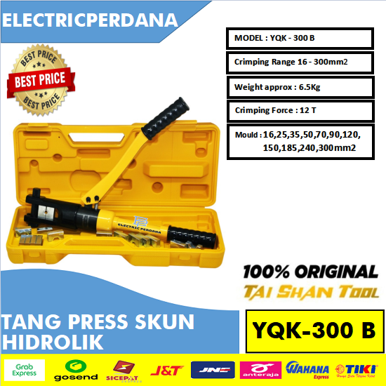 Jual Tang Crimping Tool 300mm Taishan YQK 300 B Tang Press Skun ...