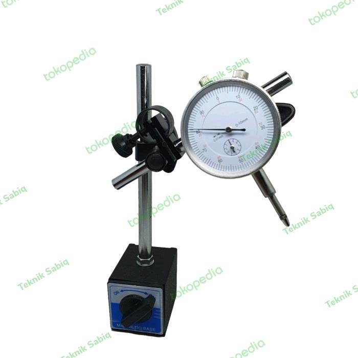 Jual Paket lengkap dial indicator dan magnetic base - HANYA STAND - Kab ...
