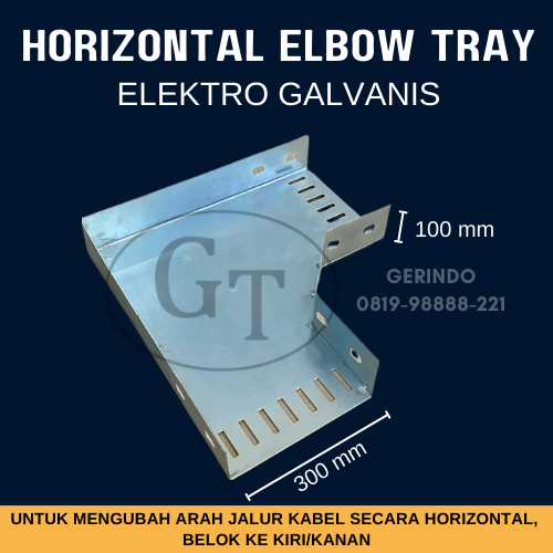 Jual Elbow Tray 300x100 - Elektro Galvanis - Elbow+Cover - Jakarta ...