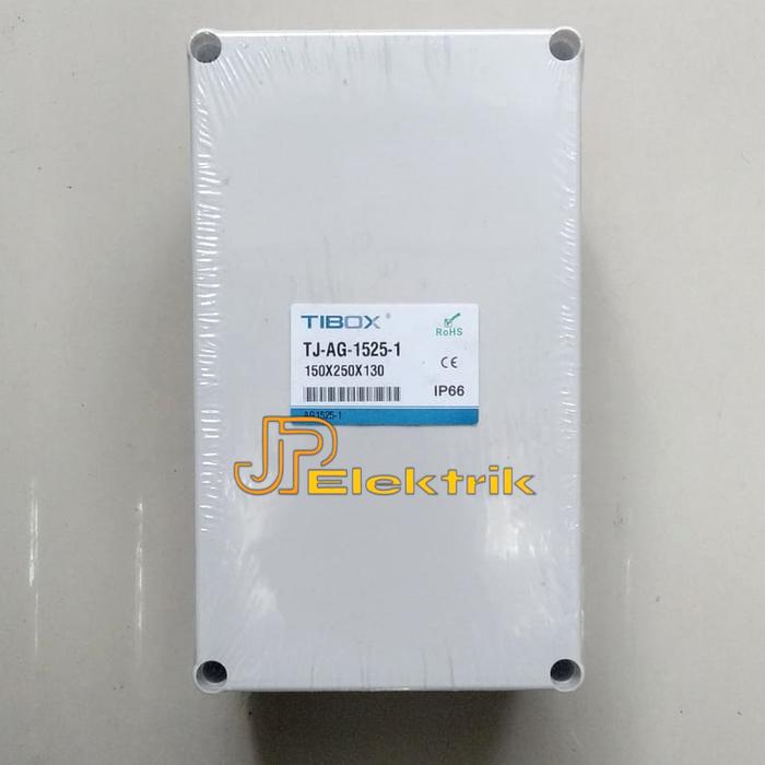 Jual Tibox PVC Junction Box ABS 150x250x130 mm T-1525/13 Box Panel ABS ...