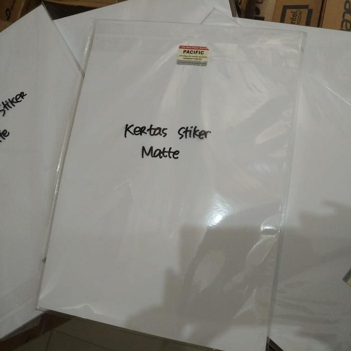 Jual kertas sticker matte glossy high quality - Kota Surabaya - NTL ...