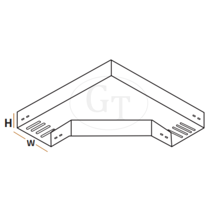 Jual Elbow Tray 50x50mm- Elektro Galvanis -GT - Elbow Tray - Jakarta ...