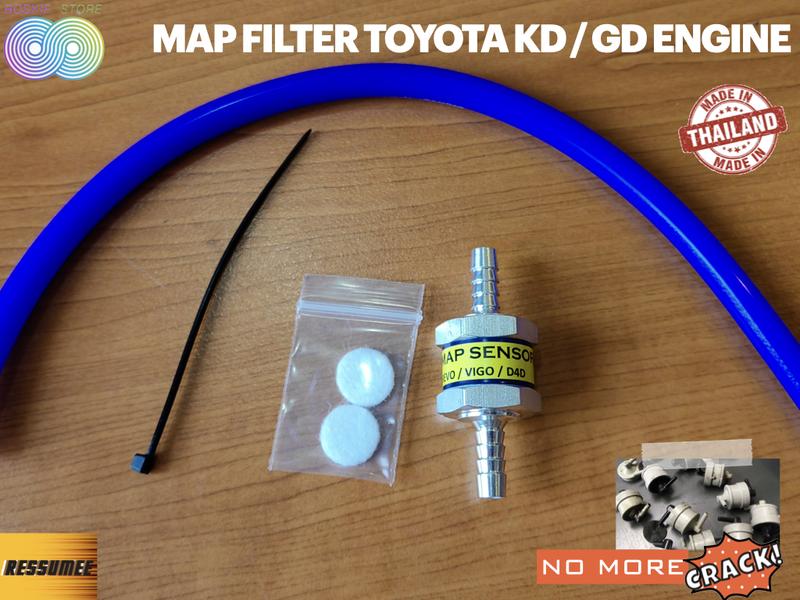 Map Filter Toyota Fortuner Innova Hilux Mesin Diesel KD GD Anti Retak ...