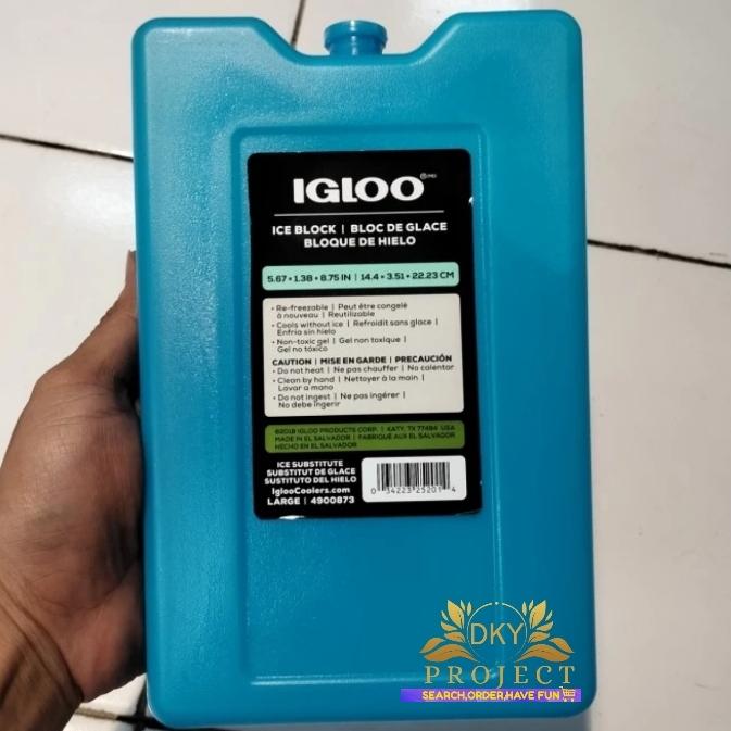 Ice Pack Blue Ice Igloo Ice Glace Gel Pendingin Ukuran L - Shop | Tokopedia