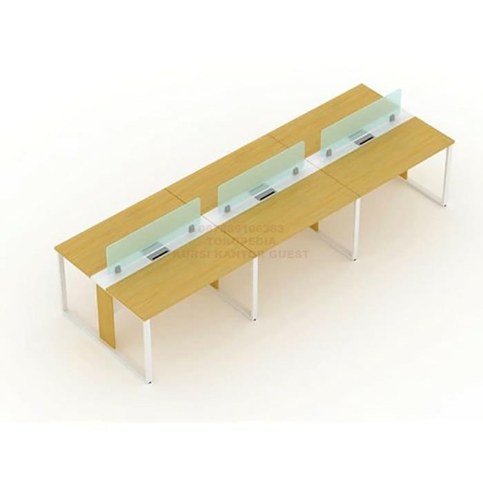 Jual Meja Tulis Kerja Kantor / Meja Komputer Besi UOD 7033 N / 360 x ...