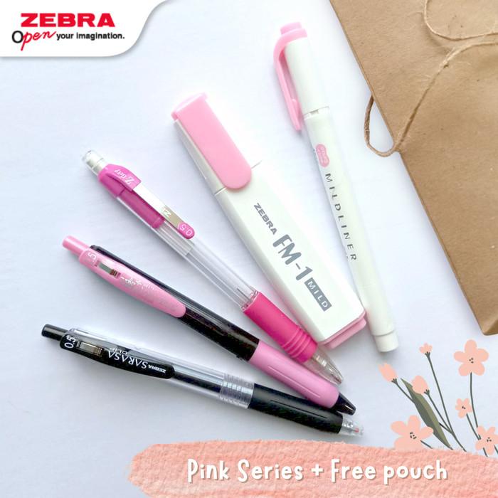 Promo Zebra Sarasa Mildliner Color Series - Free Limited Edition ...