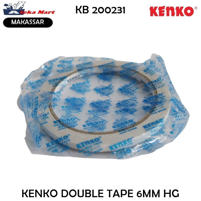 KENKO 6MM 15Y DOUBLE TAPE / ISOLASI TIMBAL BALIK - Shop | Tokopedia