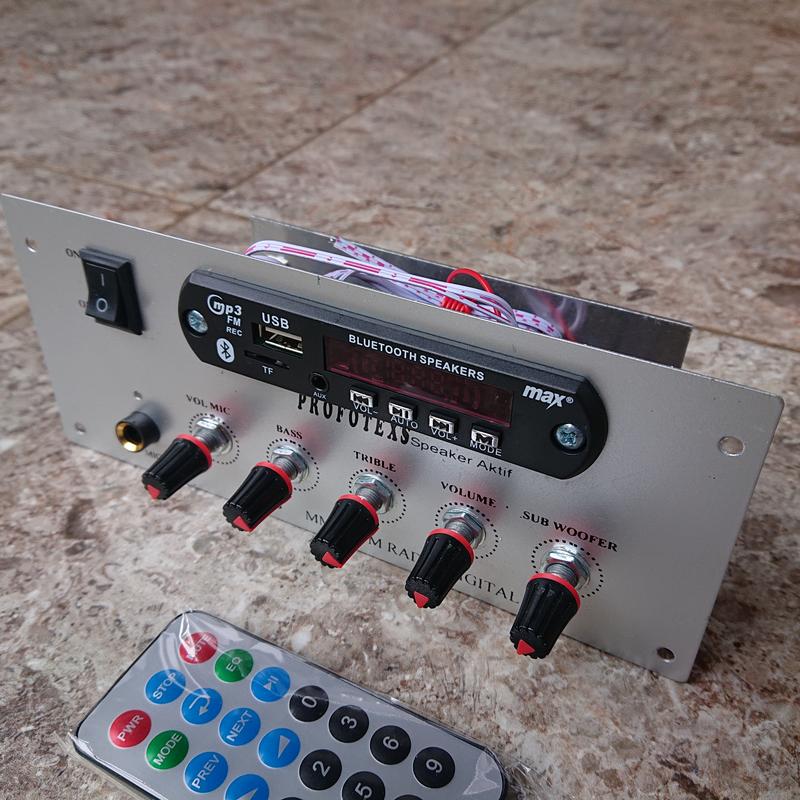 modul kit speaker aktif mono subwoofer plus USB player Bluetooth - Shop ...