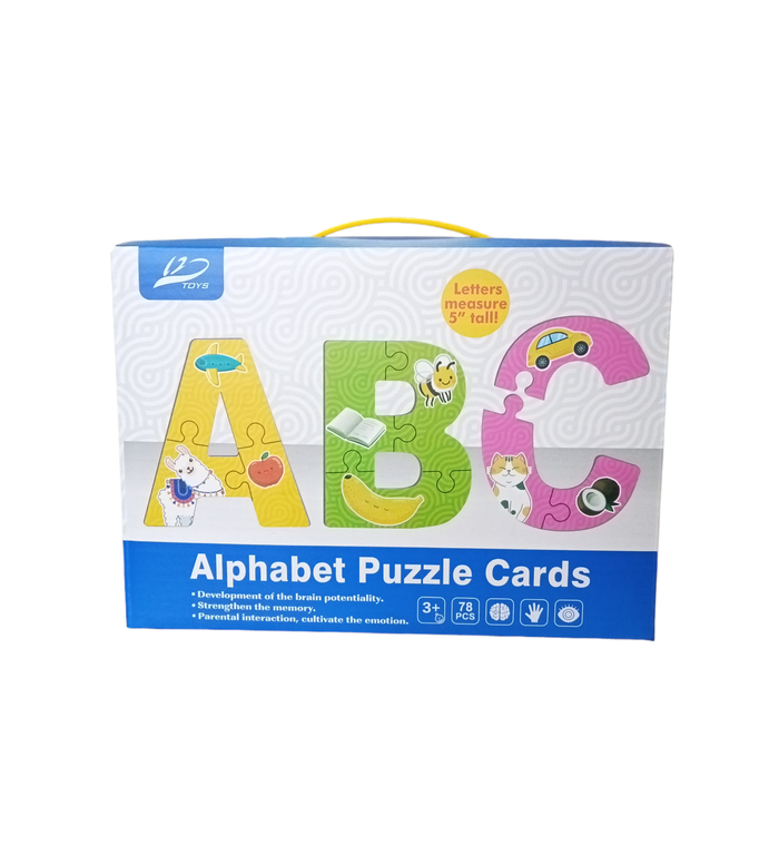 Jual Mainan Puzzle Alphabet Puzzle Card ABC HW22081147-Mainan Edukasi ...