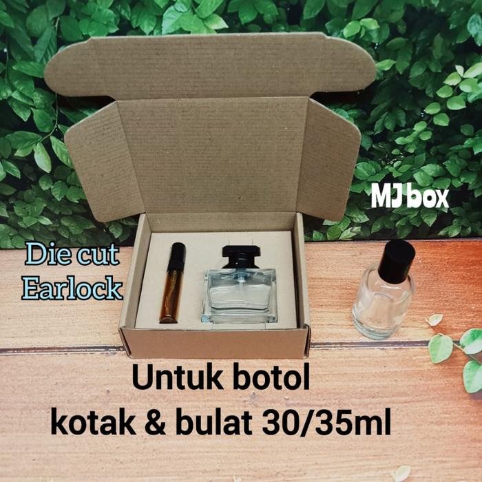 Jual Kardus karton uk. 13x11,5x4,5 cm. die cut kotak parfum universal ...
