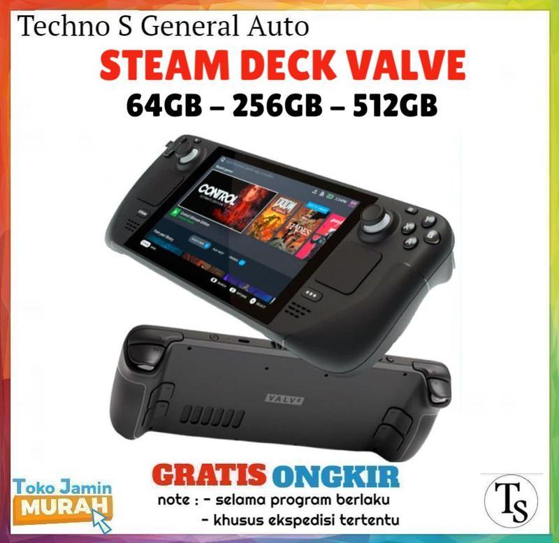 Console Steam Deck Valve Handheld Steamdeck Original 64 256 512 - Shop ...