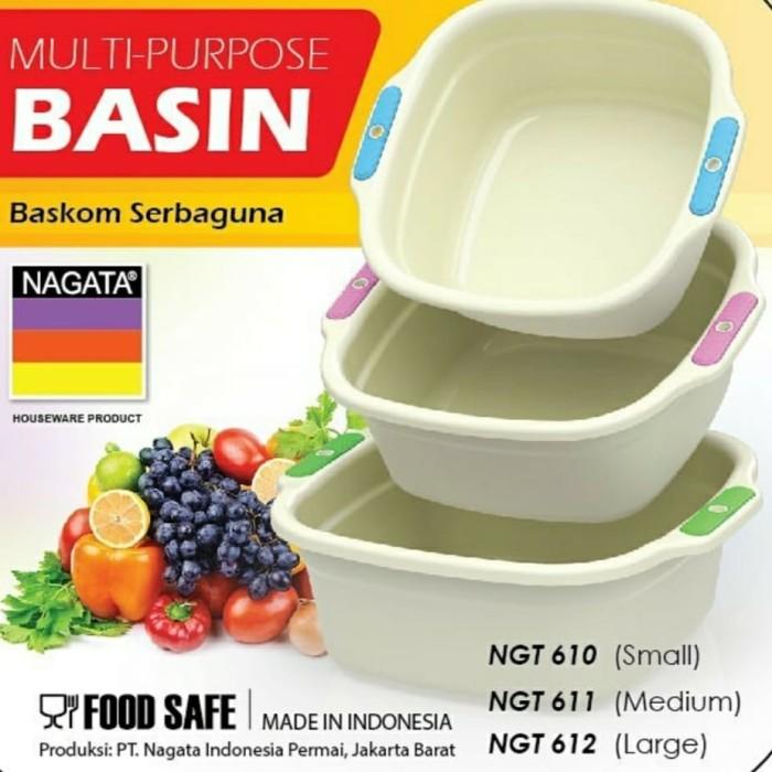Jual Baskom Segi Kotak Cuci Sayur Buah Mixing Bowl Aduk Adonan Besek ...