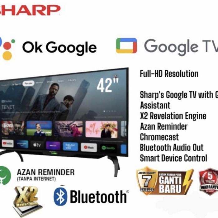 Jual SHARP SMART ANDROID TV 42 INCH YOUTUBE NETFLIX TIPE BARU - Jakarta ...