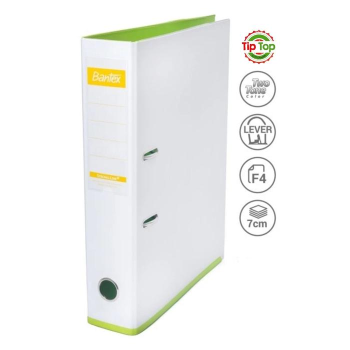 Jual BANTEX Lever Arch File Two Tone Folio 7 Cm #1465V - WhiteMango ...
