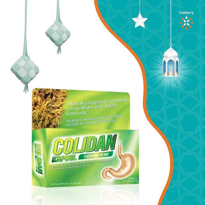 Promo Colidan Fucoidan 50Mg Blister / Suplemen / Vitamin Lambung / Maag ...