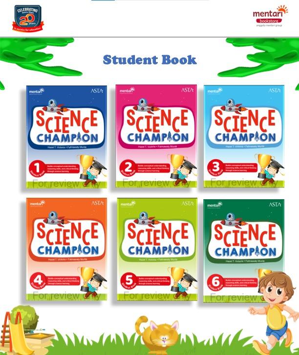 Science Champion Student Book | Buku Belajar Sains Anak SD - Shop ...