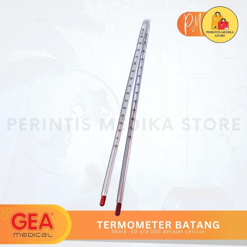 Termometer Batang l Alat Ukur Suhu Air / Skala -10 s/d 150 celcius ...