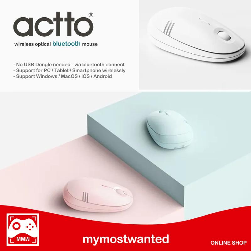 ACTTO Wireless Bluetooth Mouse - no dongle needed - Korea best - Shop | Tokopedia