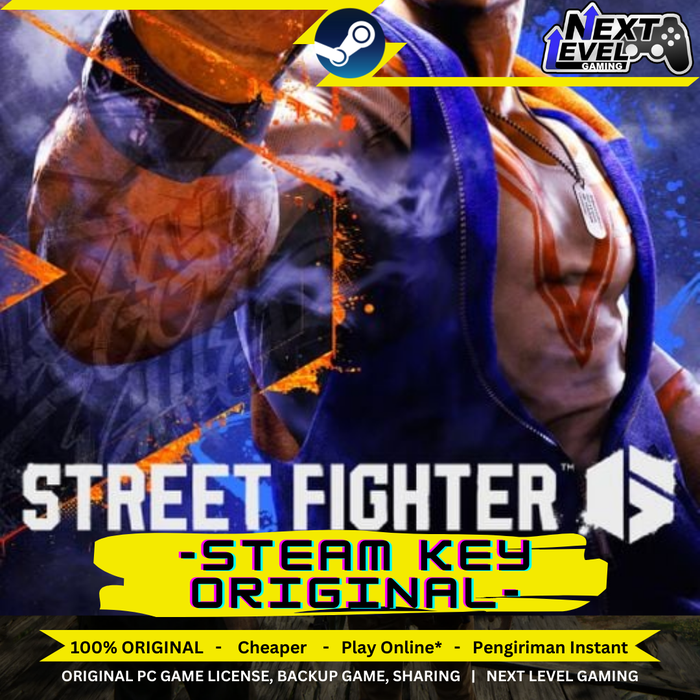 Jual Street Fighter 6 SF6 PC GAME ORIGINAL [ CD-Key ] - Standard - Kota ...