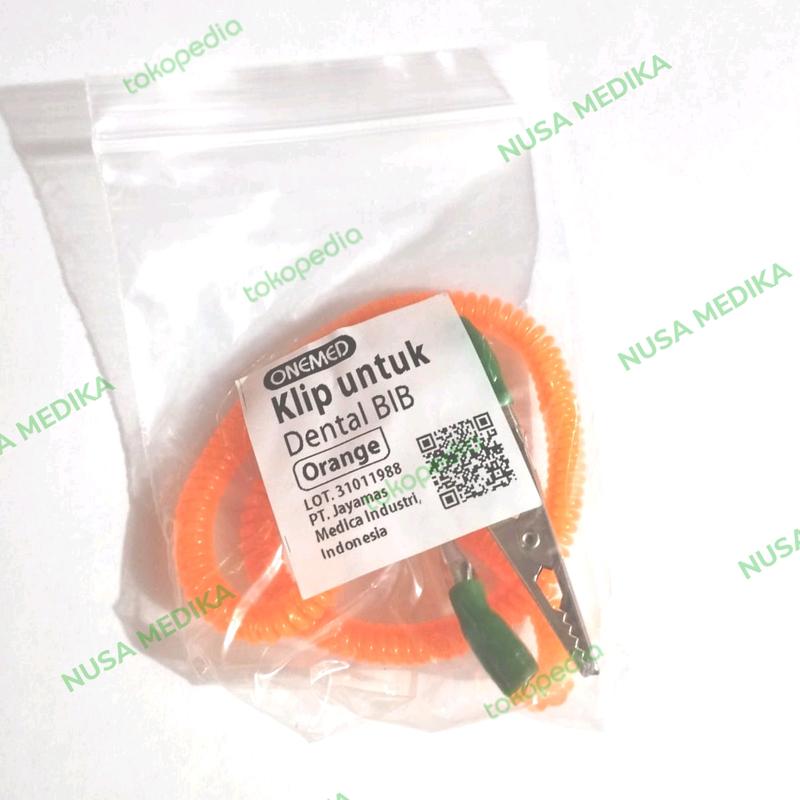 Penjepit Polibib Onemed Klip Dental bib Jepit Slaber Clip Coil - Shop ...