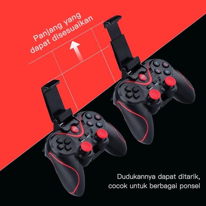 Stick Game Bluetooth X3 Wireless Controller untuk android - Shop ...