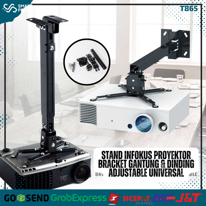 Jual Stand Infokus Proyektor Bracket Gantung & Dinding Adjustable ...