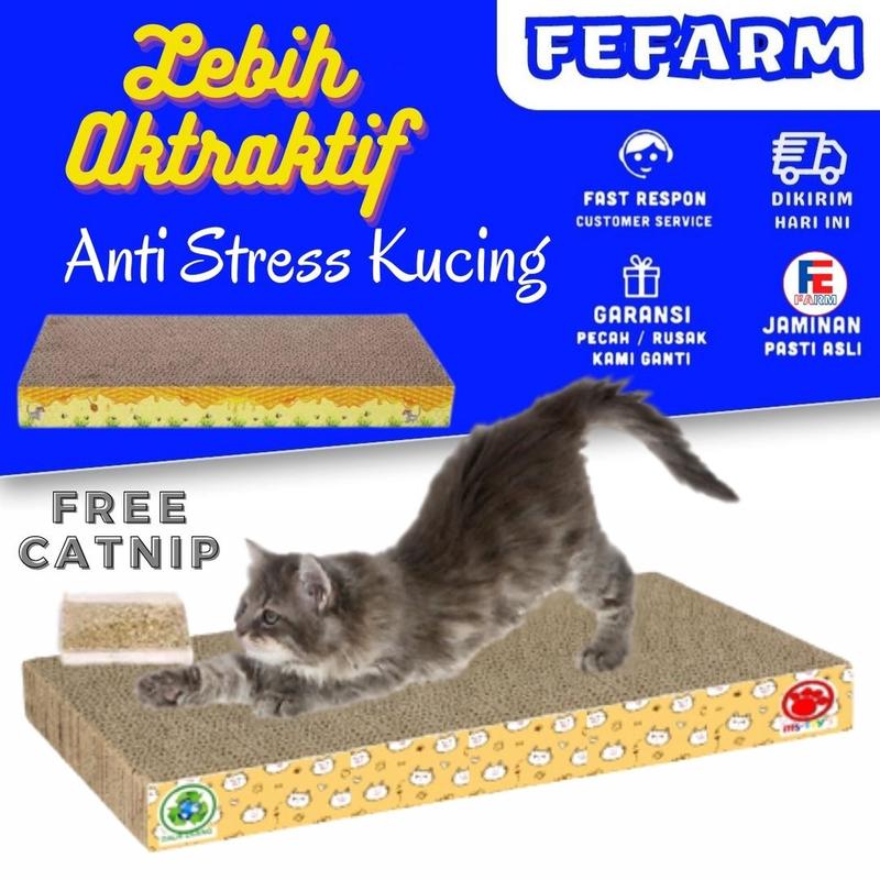 Garukan Kucing Cat Scratcher Cat Condo Premium Quality FEFARM - Shop ...