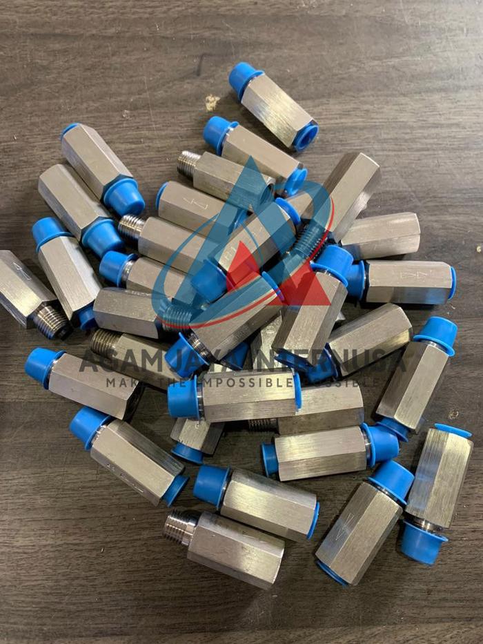 Jual CHECK VALVE POPPET 1/4" MNPT X 1/4" FNPT - Kota Balikpapan - TK ...