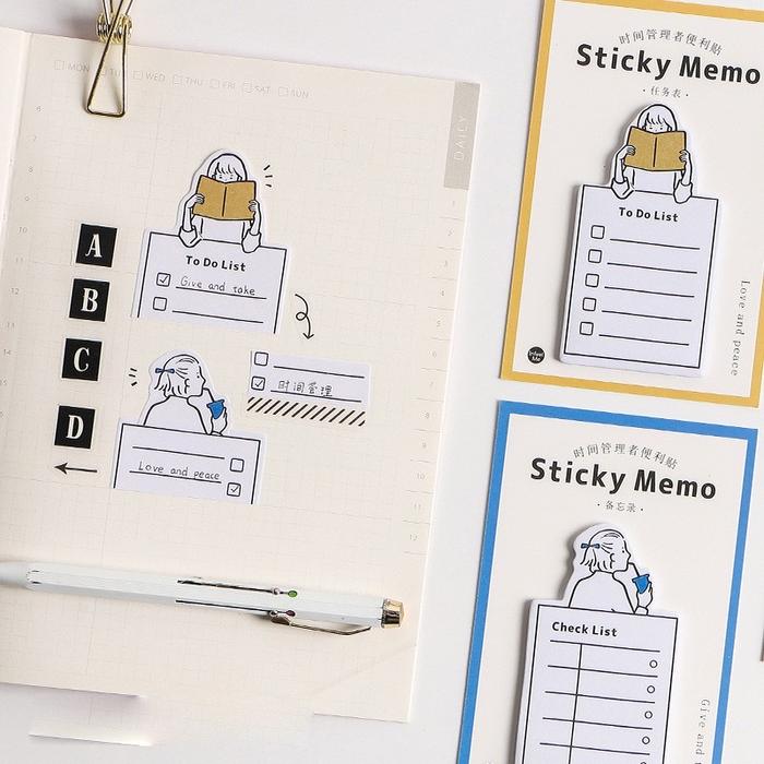 Jual Sticky Notes Weekly Plan - To Do List - Day's Plan - Check List ...