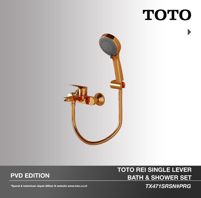 Promo TOTO ROSE GOLD Hand Shower Set / Shower Mandi TX471SRSN Cicil 0% ...