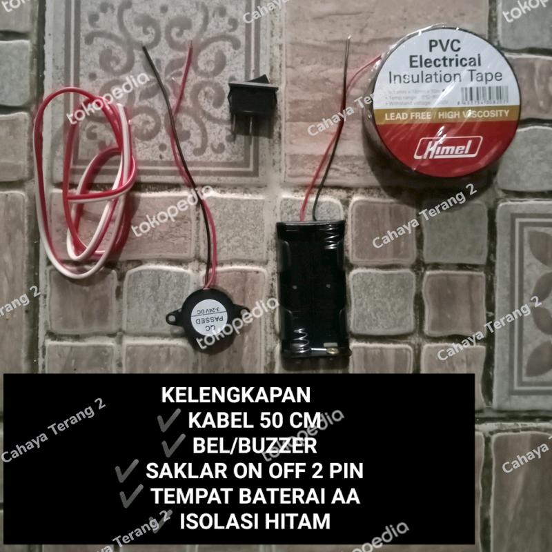 Paket Rangkaian Bel Listrik Sederhana Praktek Prakarya Anak Sekolah ...