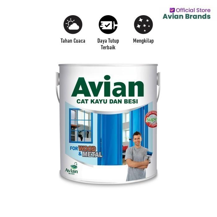 Promo Avian Cat Kayu dan Besi (Gloss) 0,9L - Cinnamon - Jakarta Utara ...