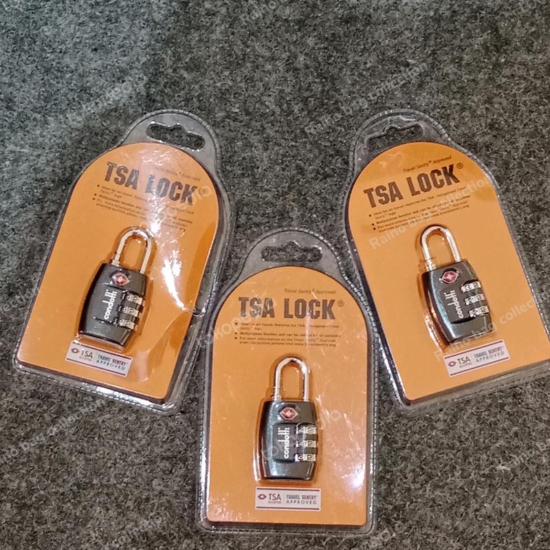 Gembok Koper & Tas Merk Condotti TSA Original Standart Internasional ...