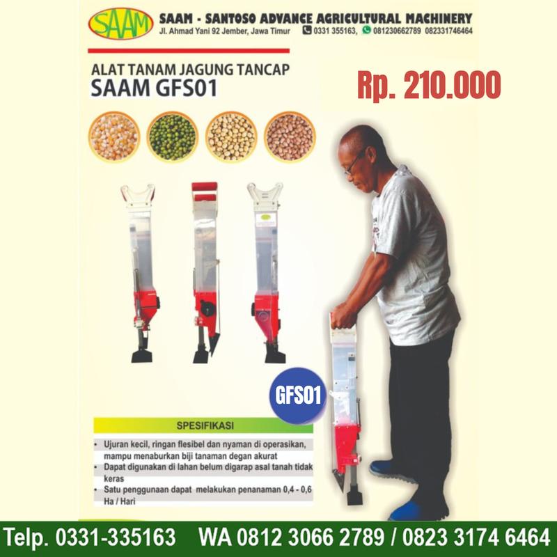 Alat Tugal jagung / Corn Seeder / Alat Tanam Jagung SAAM-GFS01 - Shop ...
