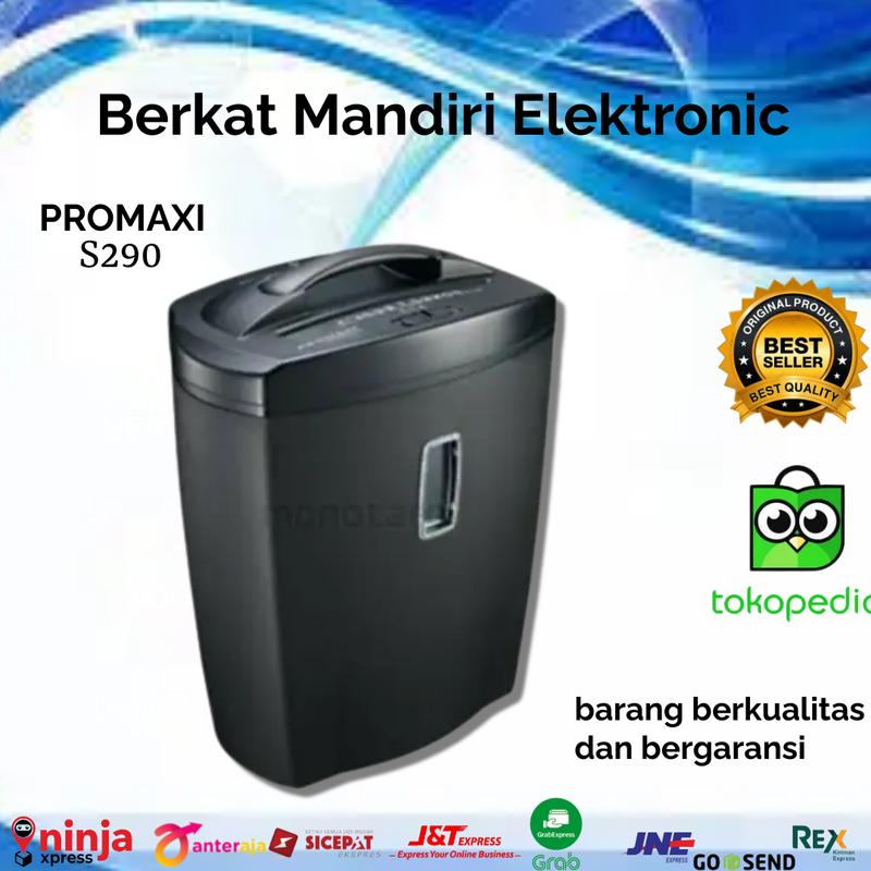 Mesin Penghancur Kertas PROMAXI S290 Plus - Shop | Tokopedia