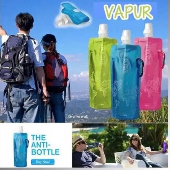 Vapur Botol Minum Lipat Botol Camping BPA Free portable Plastik - Shop ...