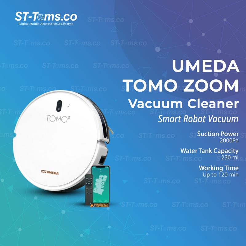 Umeda Tomo Zoom Vacuum Cleaner and Mop Robot Vacuum with Pel - Shop ...