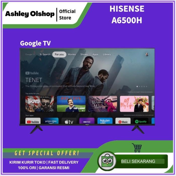TV Hisense Google TV 55 Inch 55A6500H 4K UHD Google TV 55A6500 - Shop ...