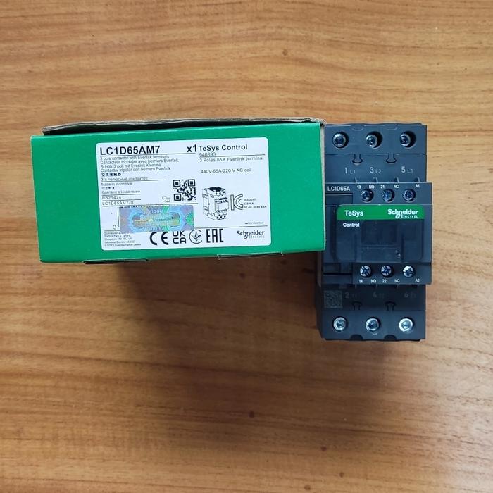 Jual kontaktor Schneider LC1D65a m7 contactor LC1D65am7 LC1D65 am7 ...