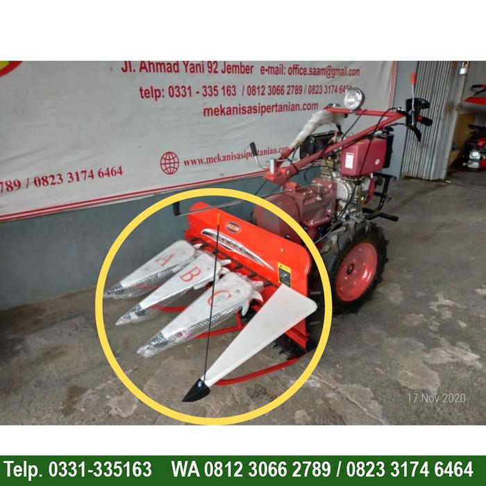 Jual Alat Mesin Kepala Potong Panen Padi Jagung Sorgum PADDY REAPER ...